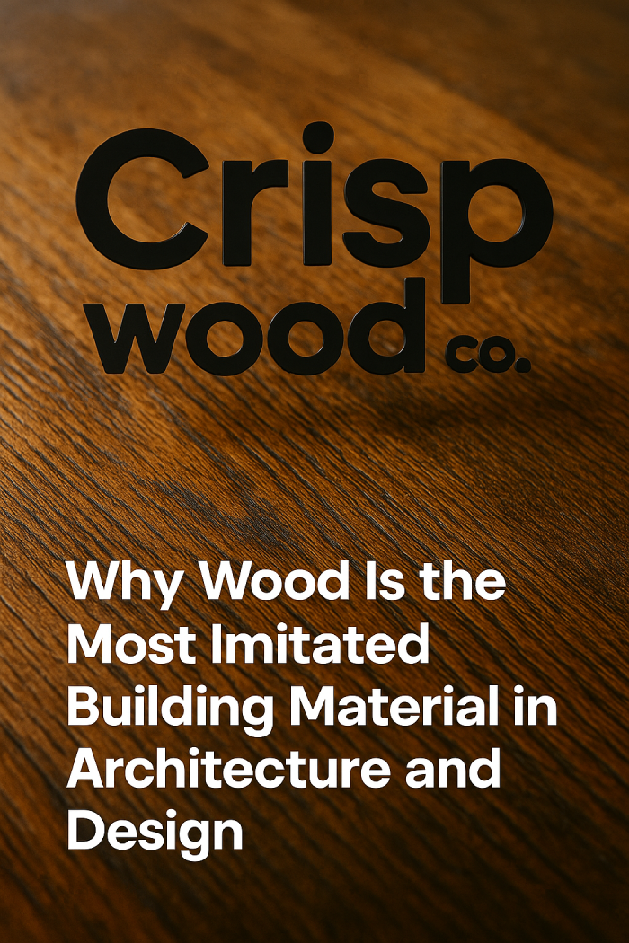Why Wood Is the Most Imitated Building Material in Design